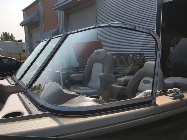 Boat Windshields | Glass & Plexiglas Replacement Windshields – Flex A Fab