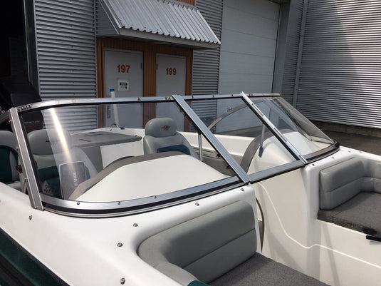 Bayliner Curved Glass Boat Windshield Repair