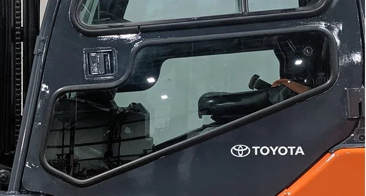 Toyota Forklift Windshield Window Cab Glazing Glass Repair