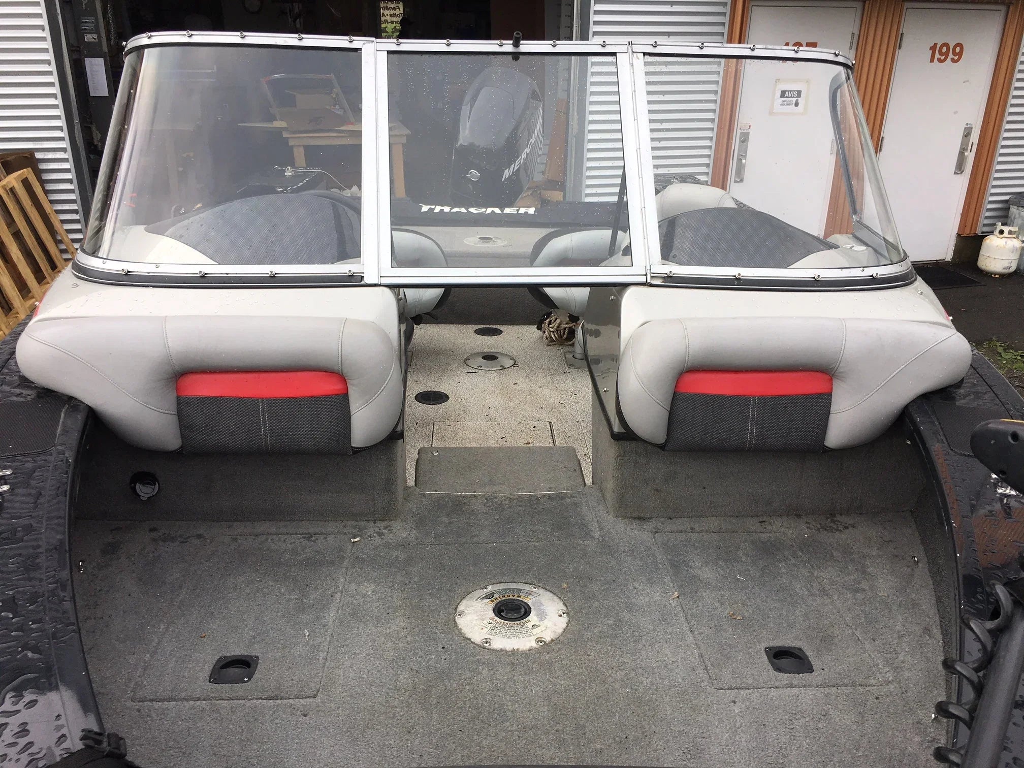 Bayliner Curved Glass Boat Windshield Repair