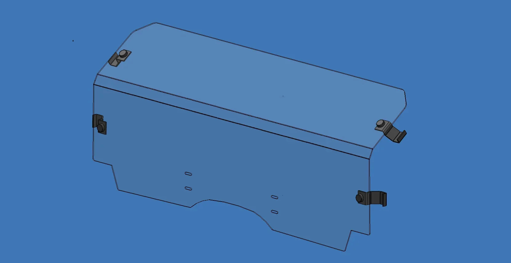 CFMOTO ZFORCE 950 GEN 2 2023+ Windshield Rear Back Panel Window – Flex ...