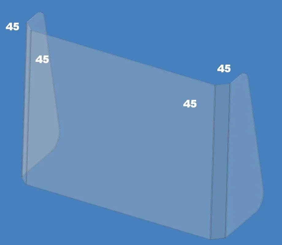 Plexiglass Acrylic Boat Windshield Repair Replacement