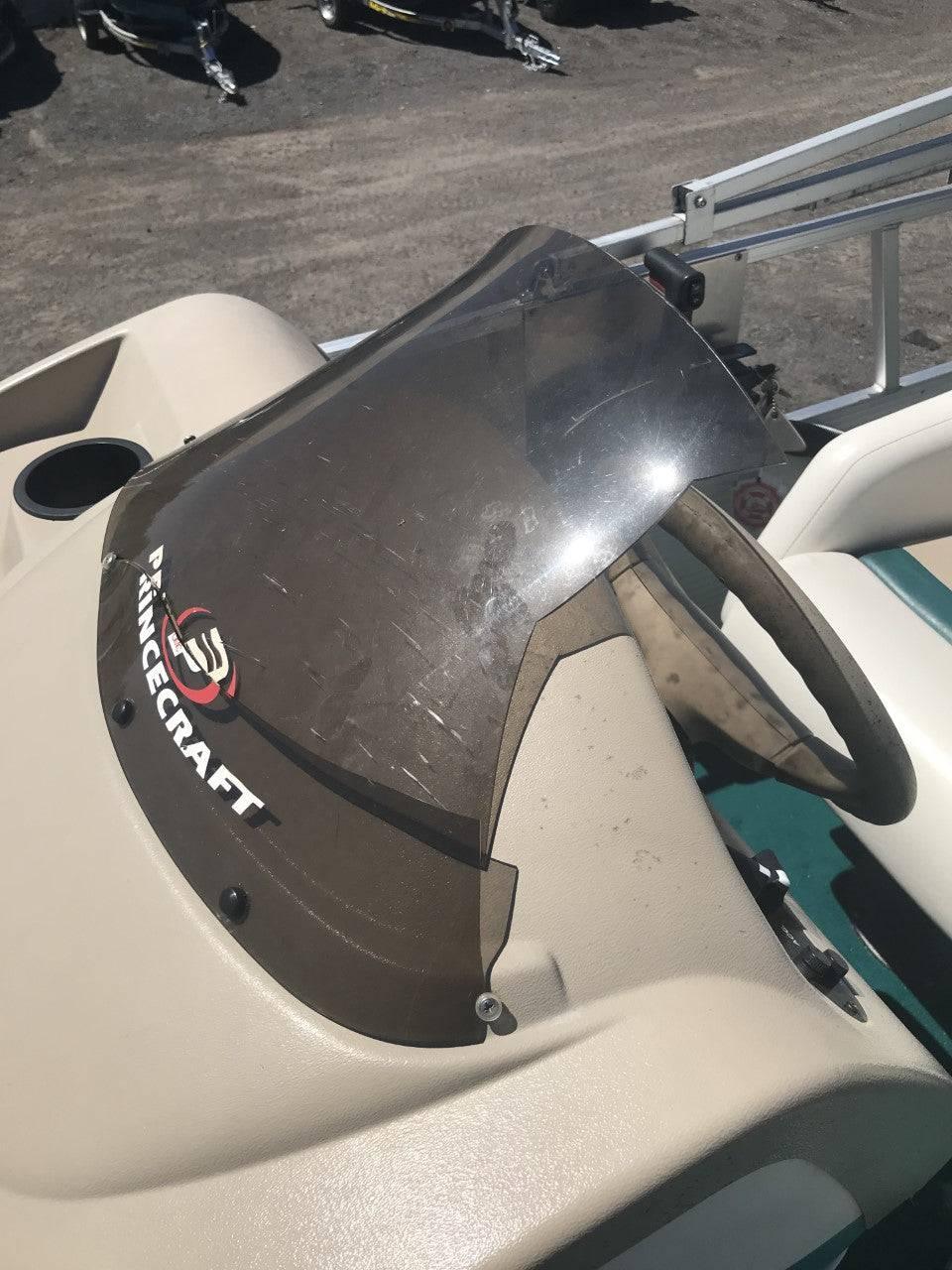 Princecraft VECTRA Plexiglass Acrylic Boat Windshield Repair