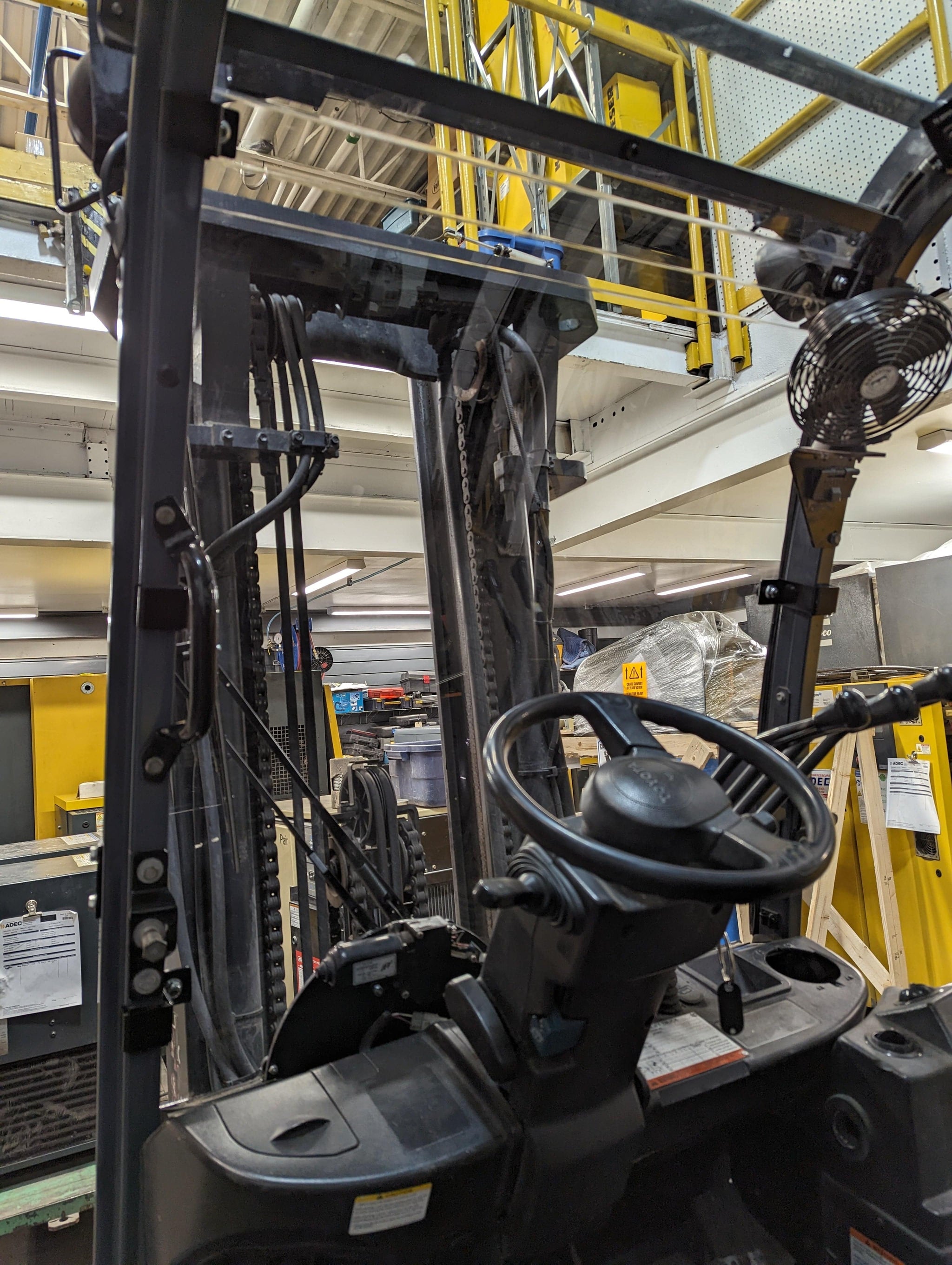 Toyota Forklift Windshield Window Cab Glazing Glass Repair