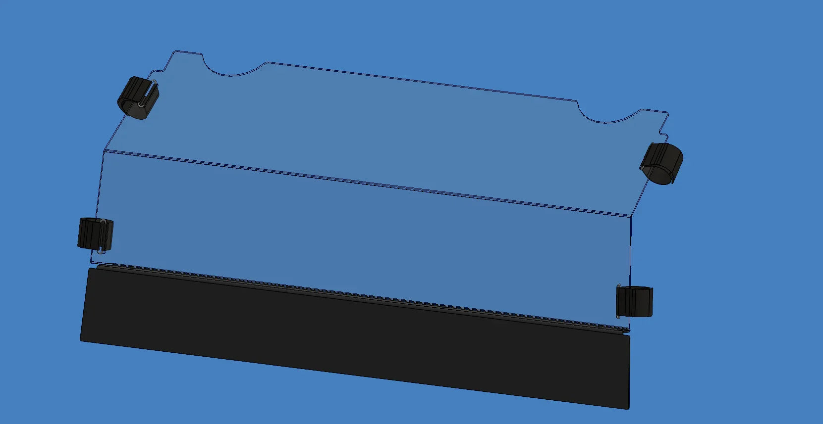 CAN-AM COMMANDER 2021+ Back Panel Window – Flex A Fab