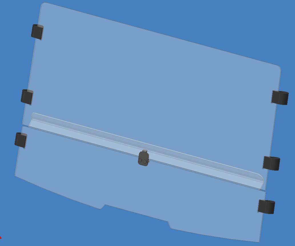 UTV Segway Windshield, Window Back Panel, Roof, Lower Doors, Fenders ...